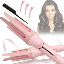 Automatic Hair Curler with U-Shaped Open Barrel for Tangle-Free Styling ...