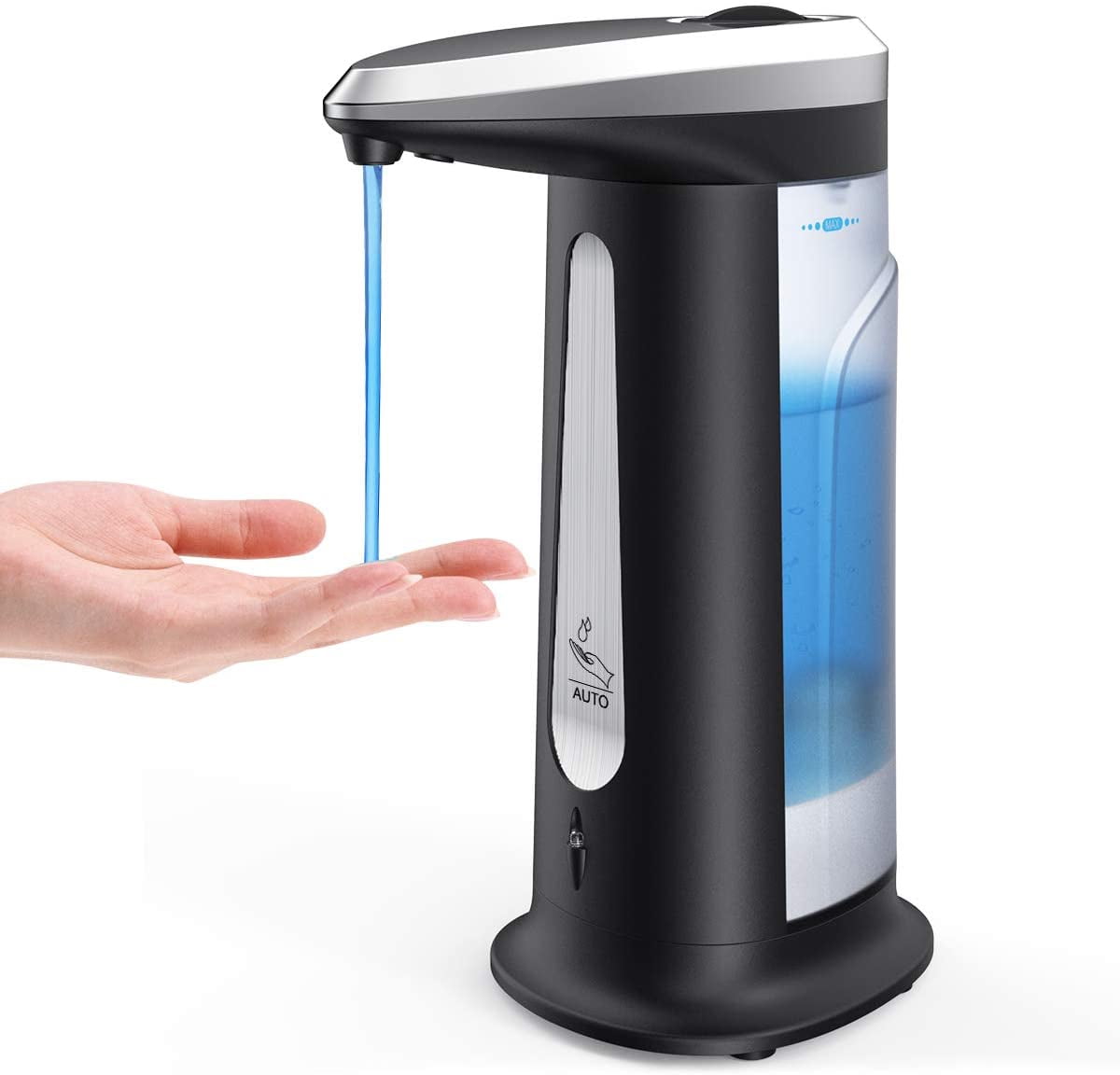 Automatic Hand Soap Dispenser 400Ml Touchless Abs Sanitizer Liquid ...