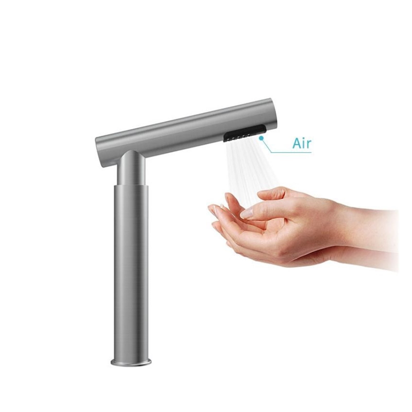 Automatic Hands Dryer Creative Tap Design High Speed Airflow Bathroom ...