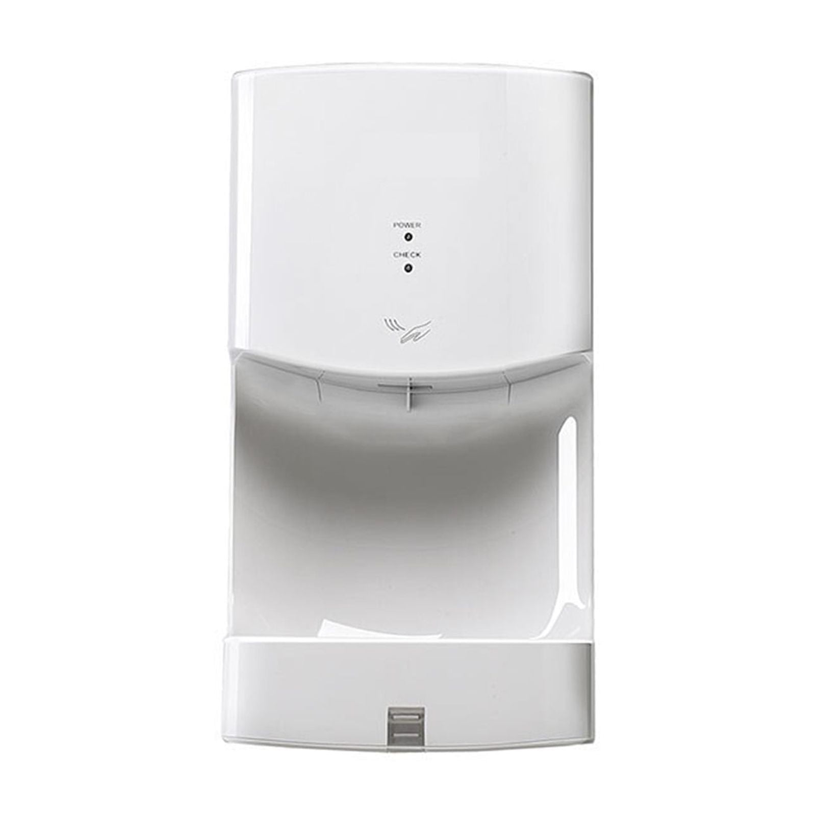 Automatic Hands Dryer High Speed Bathroom Dryer, Wall Mounted White ABS ...