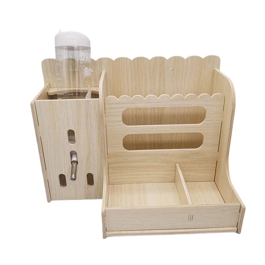 Automatic Hays Feeder Food Station with Water Feeding Rack Wood Feeding ...