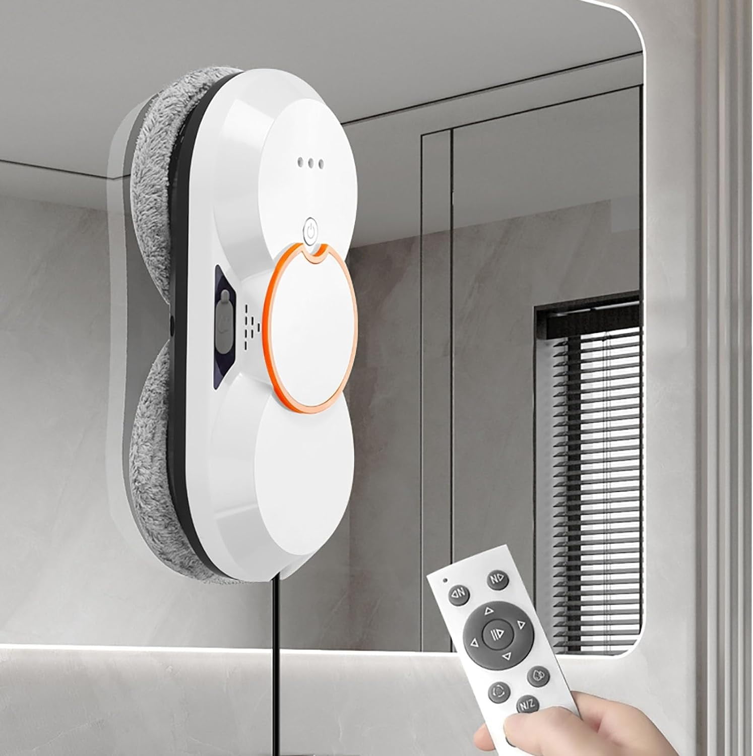 Automatic Highrise Window Washing Robot 5600Pa Strong Suction, Remote ...