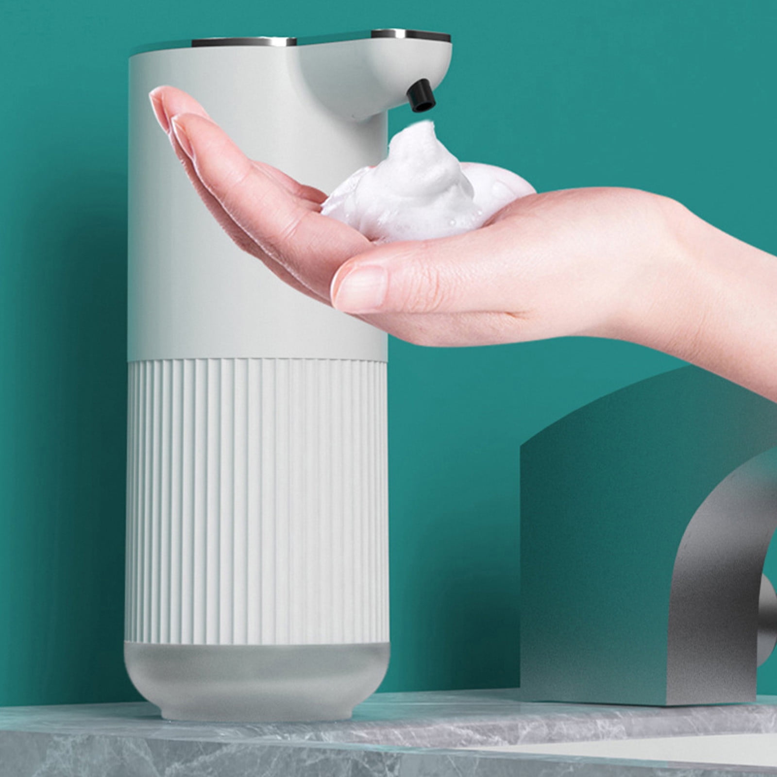 Automatic Induction Foam Hand Sanitizer Dispenser, Wall-Mounted Sensor ...