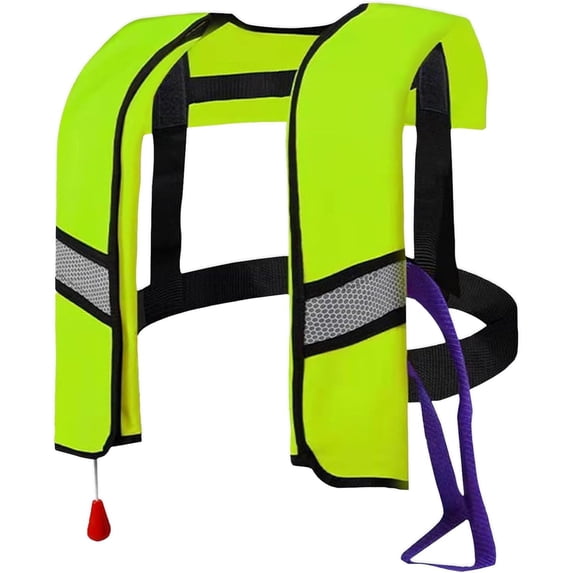 Automatic Inflatable Life Jacket for Adults – Adjustable Buoyancy Vest ...