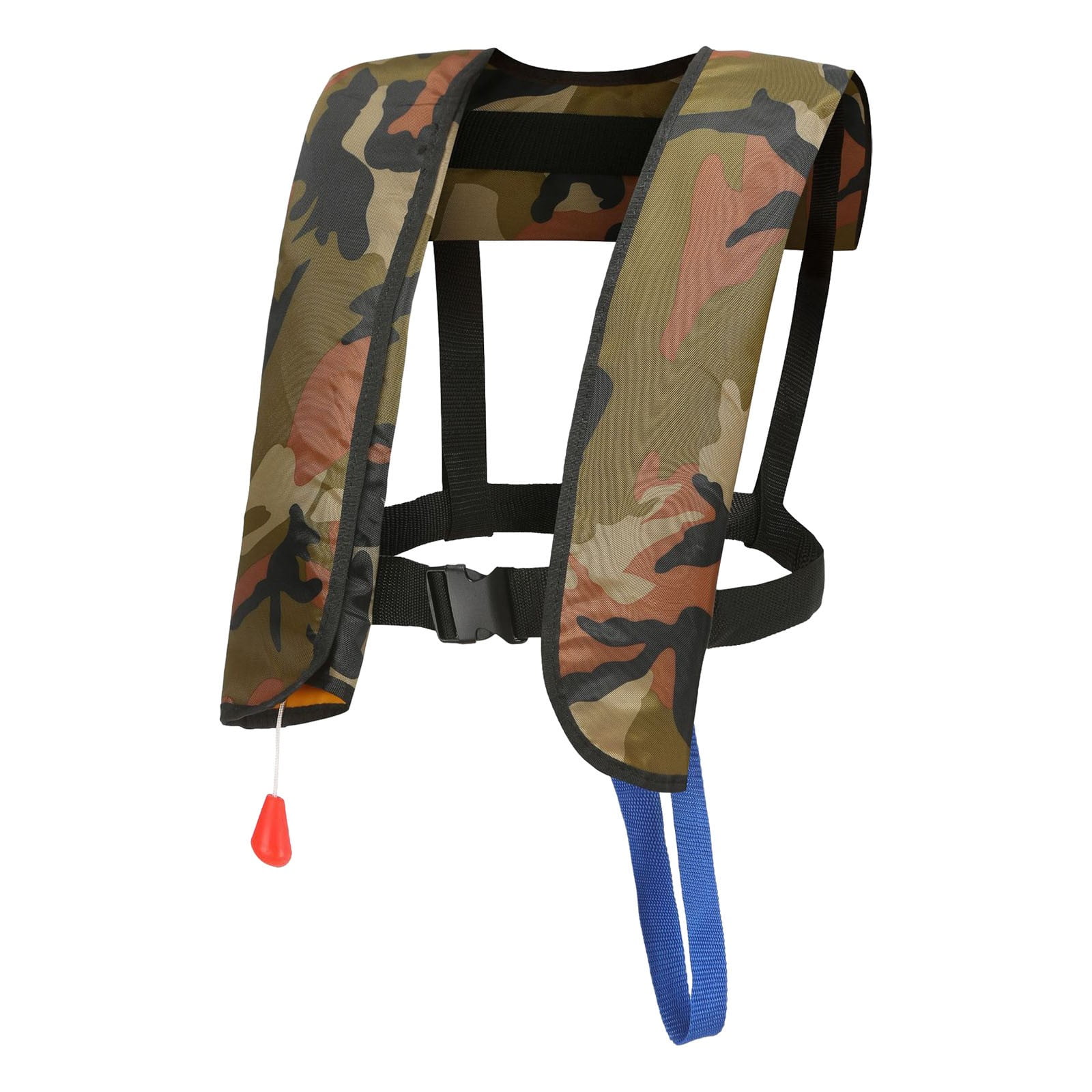 Automatic Inflatable Life Jacket with Whistle, Adult Adjustable PFD ...