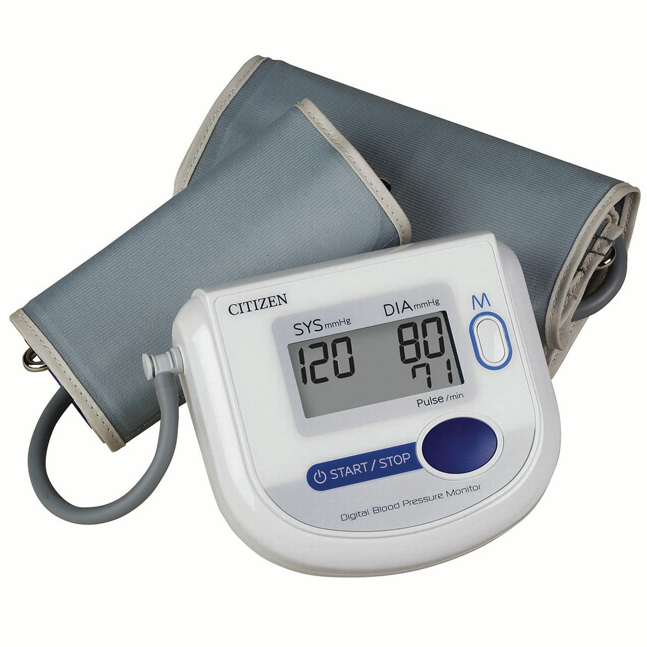 Automatic Inflation Blood Pressure and Pulse Monitor, Wide Range Cuff ...