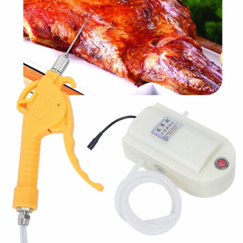 Automatic Injector Meat Processor Food Electric Saline Syringe Pump Gun ...