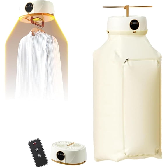 Automatic Ironing Machine for Travel，2-in-1 Garment Steamer & Folding ...