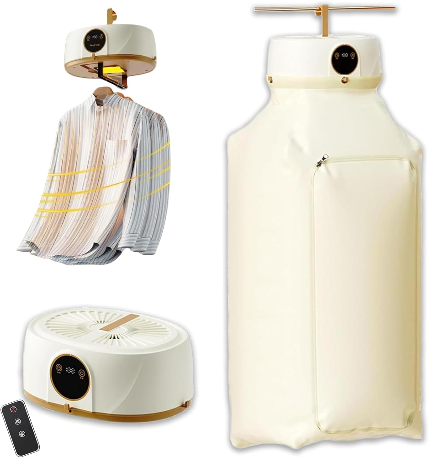 Automatic Ironing Machine — Wireless Vertical Steam Iron with Remote ...