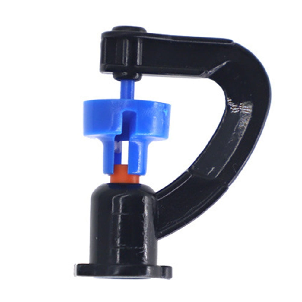Automatic Irrigation Sprayers 100 Pack, 6MM Barb Rotating Nozzles for ...