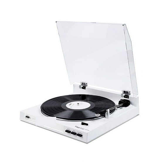 Automatic LP Vinyl Record Player 33/45RPM Turntable Antique Retro HIFI ...