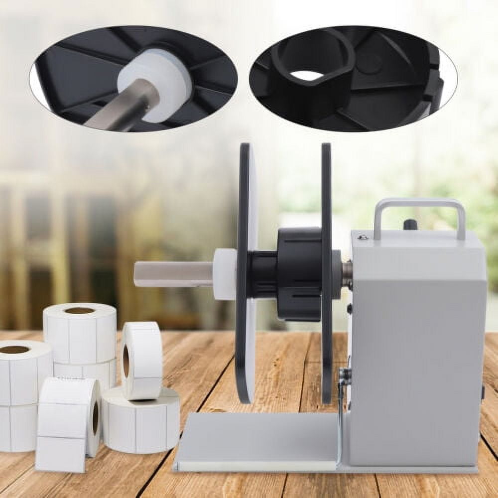 Automatic Label Rewinder Machine 2-way Rotation Label Rewinder Dual ...
