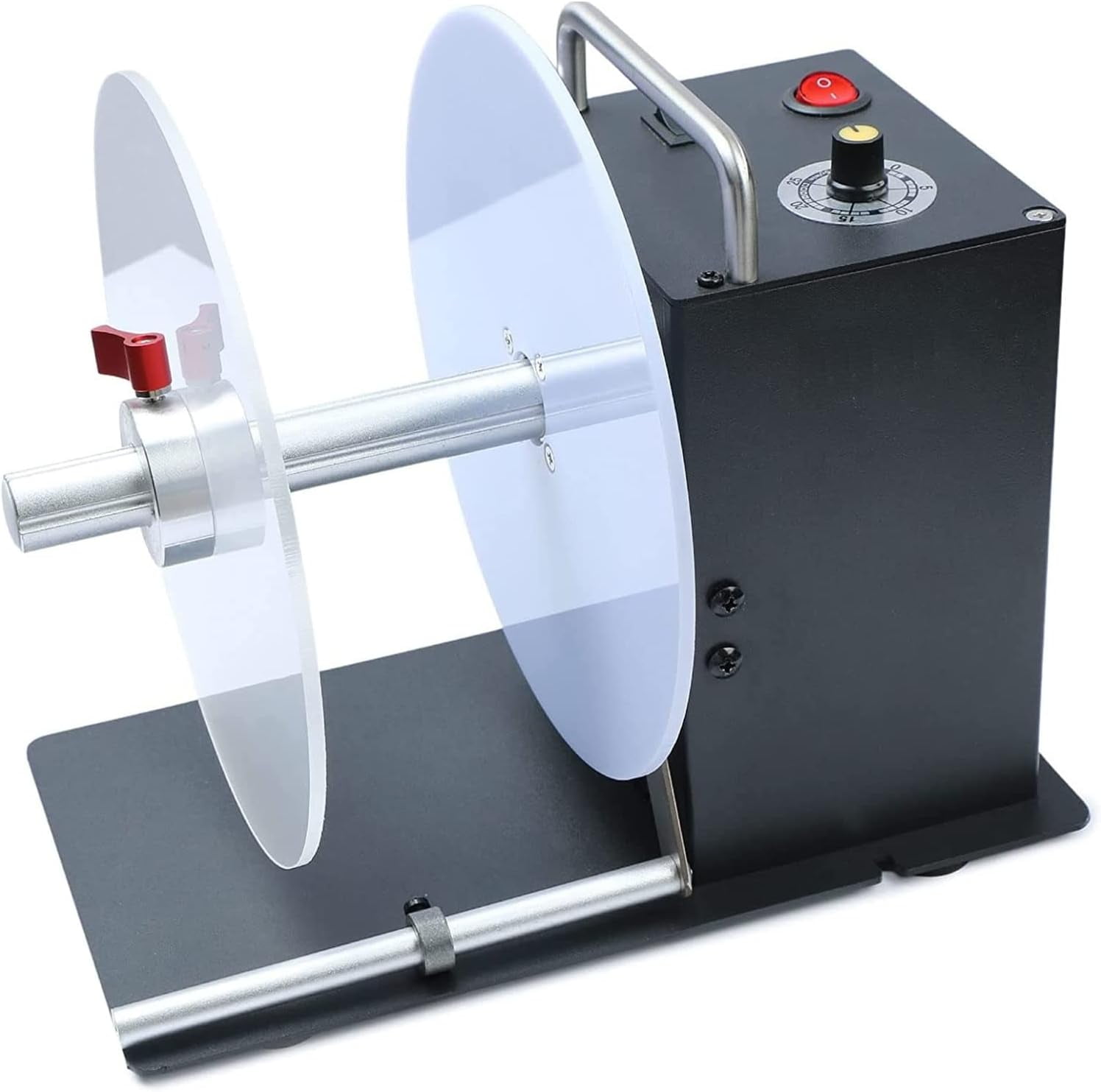 Automatic Label Rewinder, Rewinding Machine with Adjustable Core Holder ...