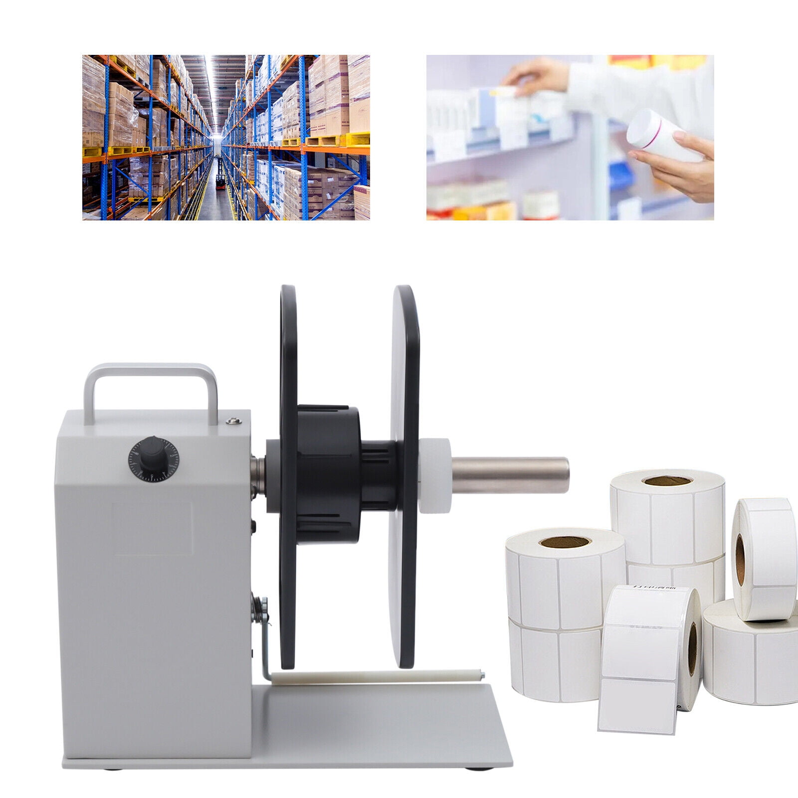 Automatic Label Rewinding Machine Label Rewinder Rewinding Speed ...