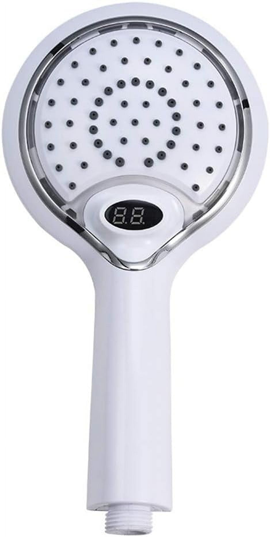 Automatic Led Shower Head 3 Colors Led Change Temperature Display ...