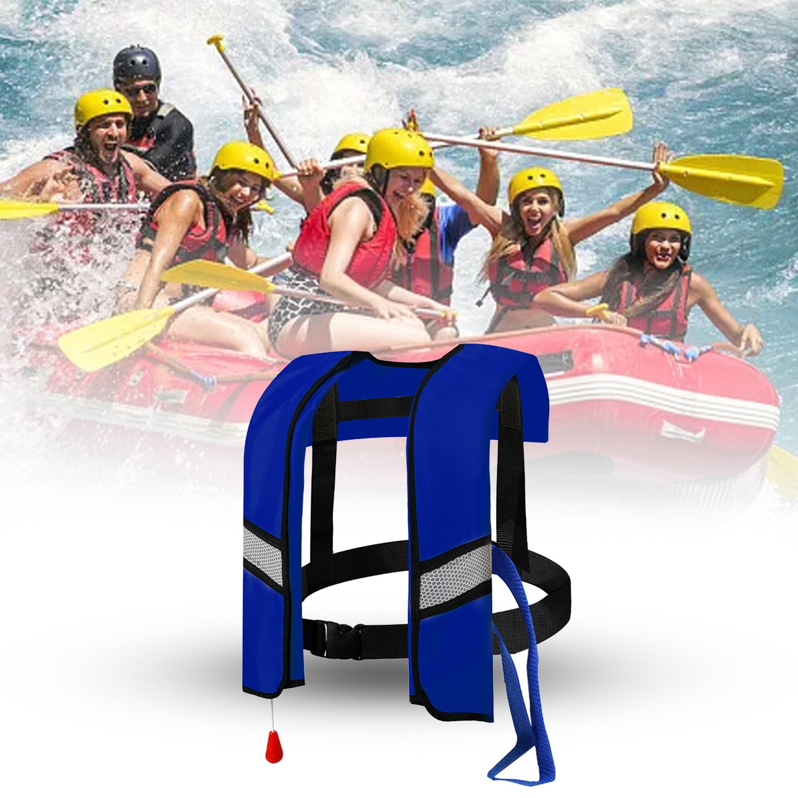 Automatic Life Jacket ISO 300N with Harness,Adjustable Swim Vest with ...