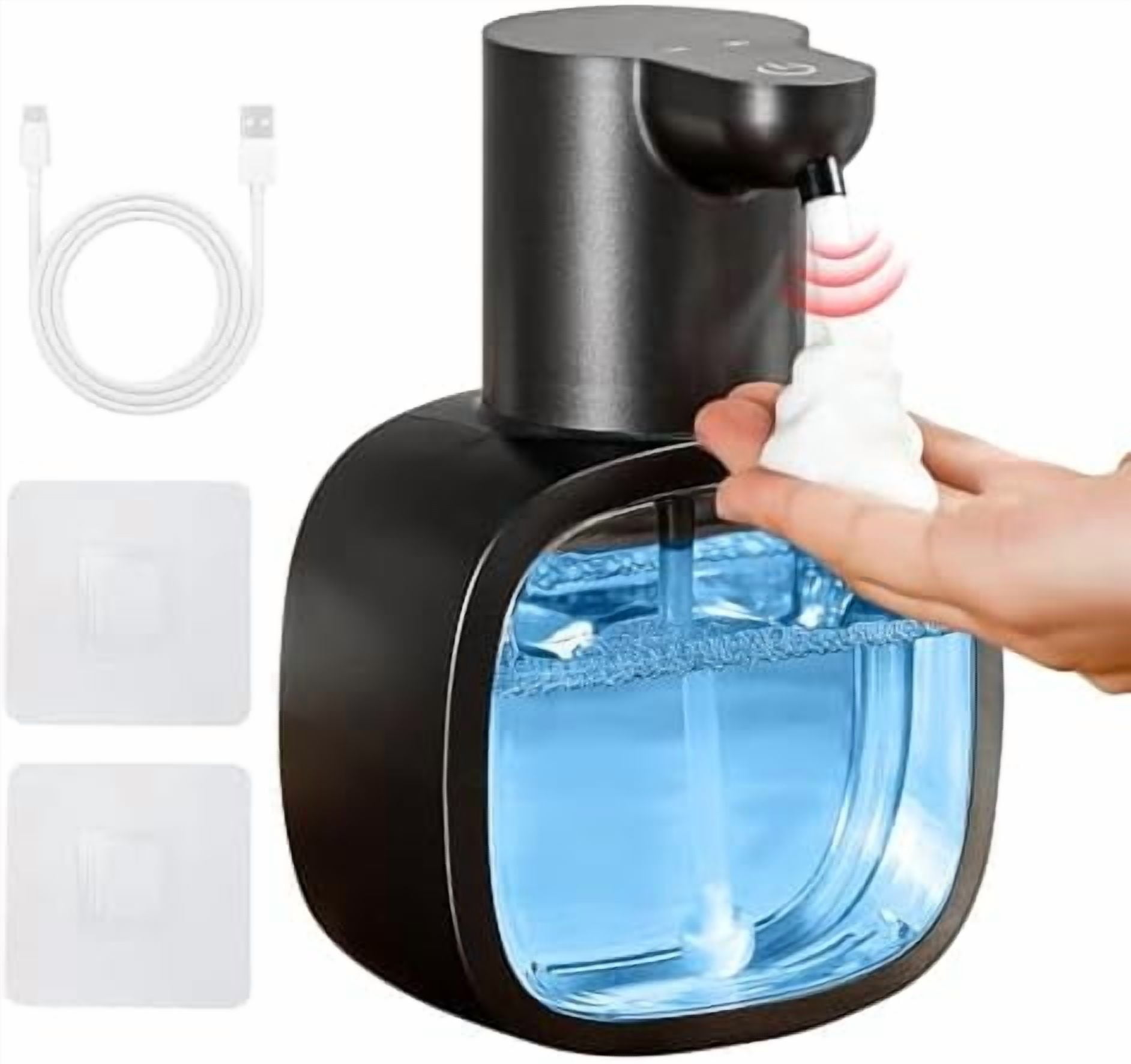 Automatic Liquid Soap Dispenser, 17oz/500ml Touchless Rechargeable with ...