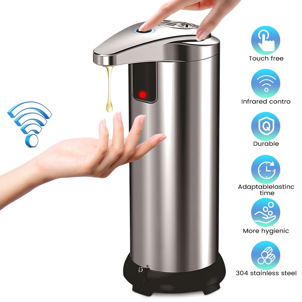 Automatic Liquid Soap Dispenser,DFITO Touchless Battery Operated Hand ...