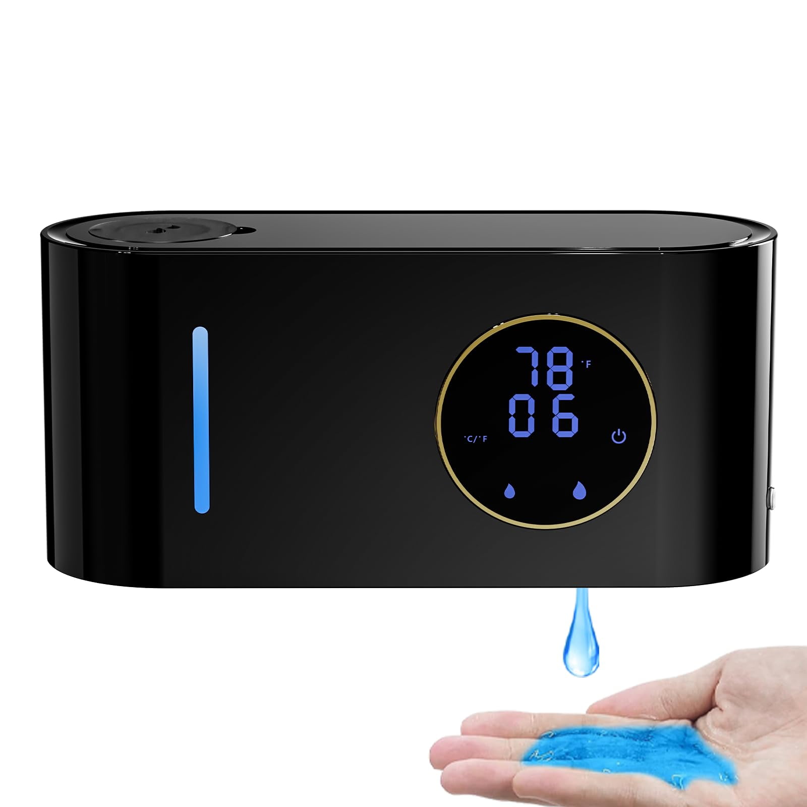 Automatic Liquid Soap Dispenser, Touchless USB Rechargeable Wall ...