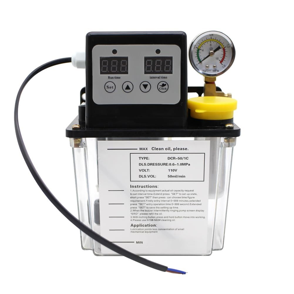 Automatic Lubricating Oil Pump Alloy Gear Pump For Cnc Lubrication Pump ...