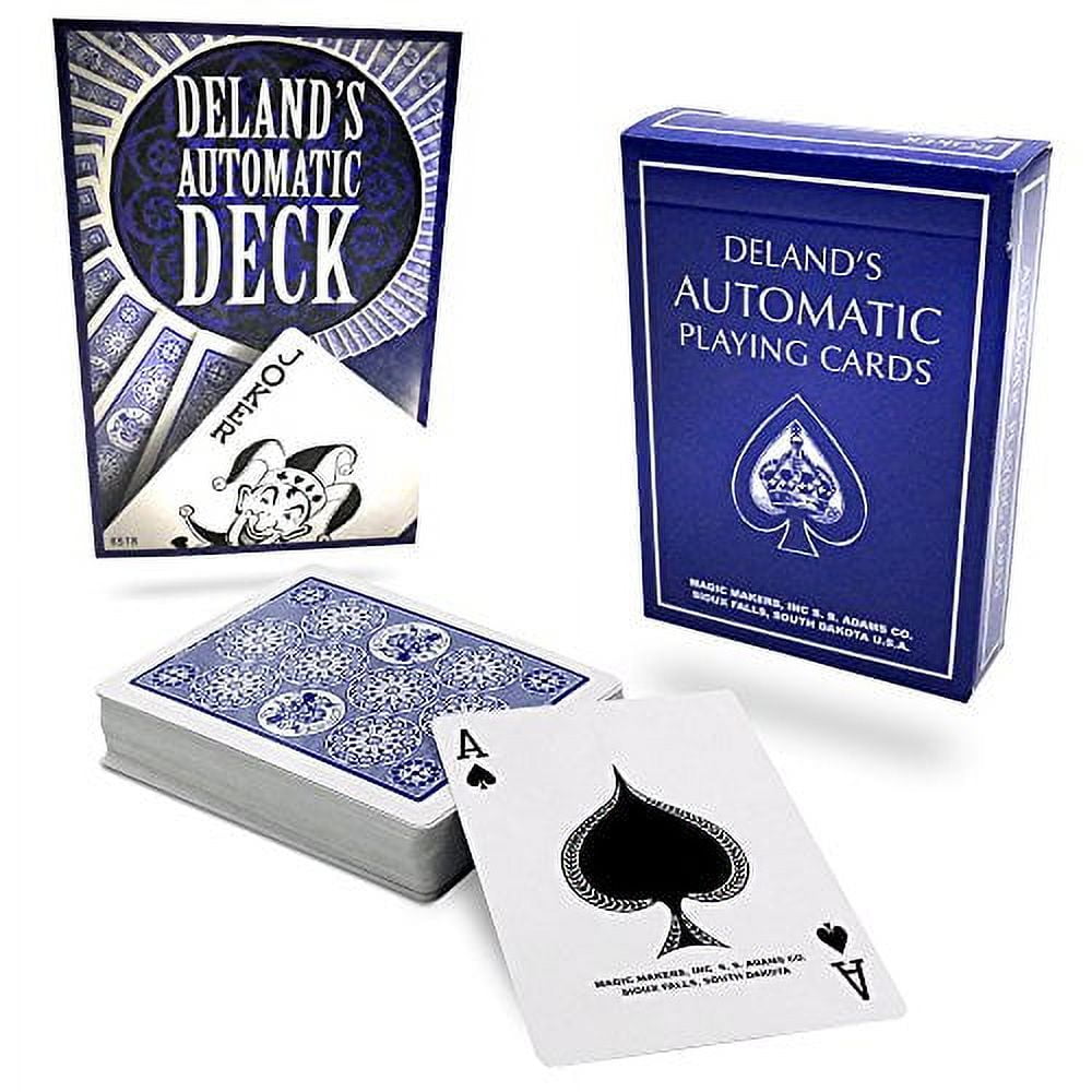 Automatic Magic Deck Trick Marked Cards - Everything Needed for Doing ...