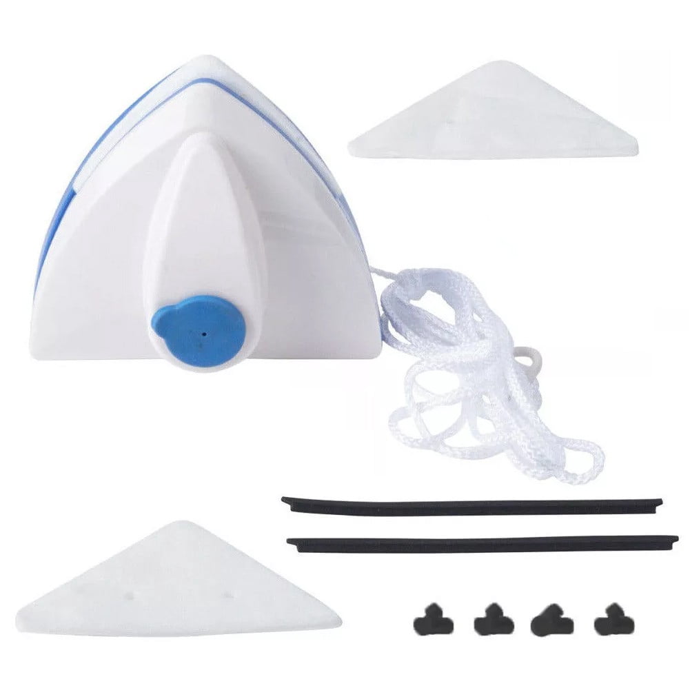 Automatic Magnetic Glass Cleaner with Double-Sided Sponge for Spotless ...