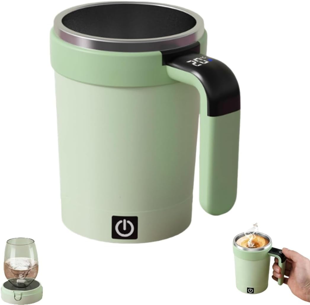 Automatic Magnetic Self Stirring Coffee Mug with Detachable Base ...