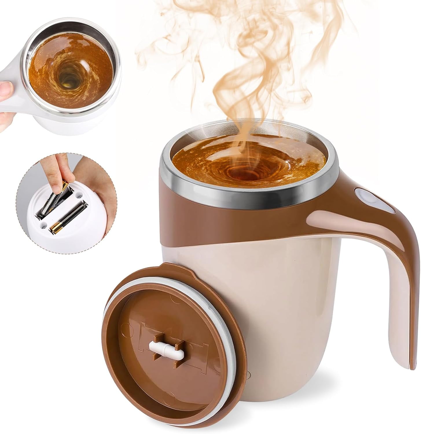 Automatic Magnetic Self Stirring Mug, 2025 New Automatic Mixing Cup ...