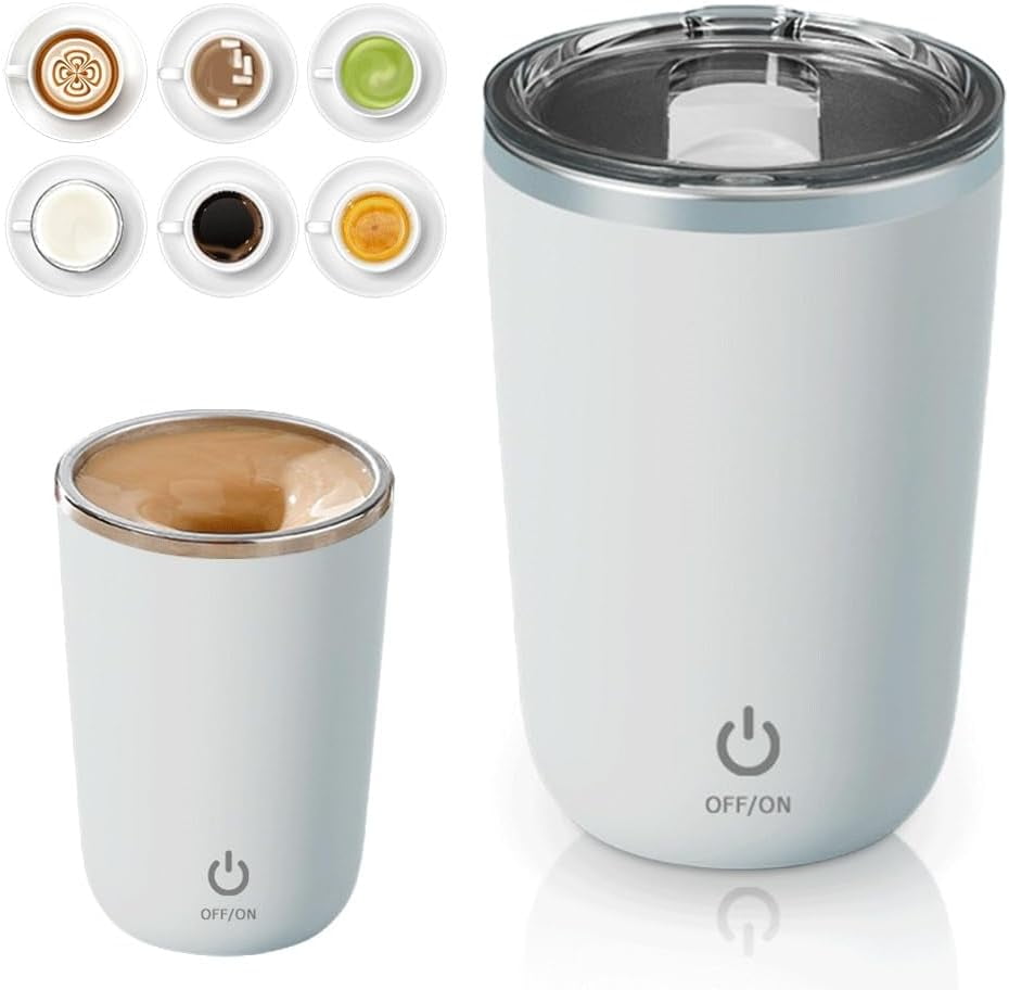 Automatic Magnetic Stirring Coffee Mug, 2025 New Rechargeable Coffee ...