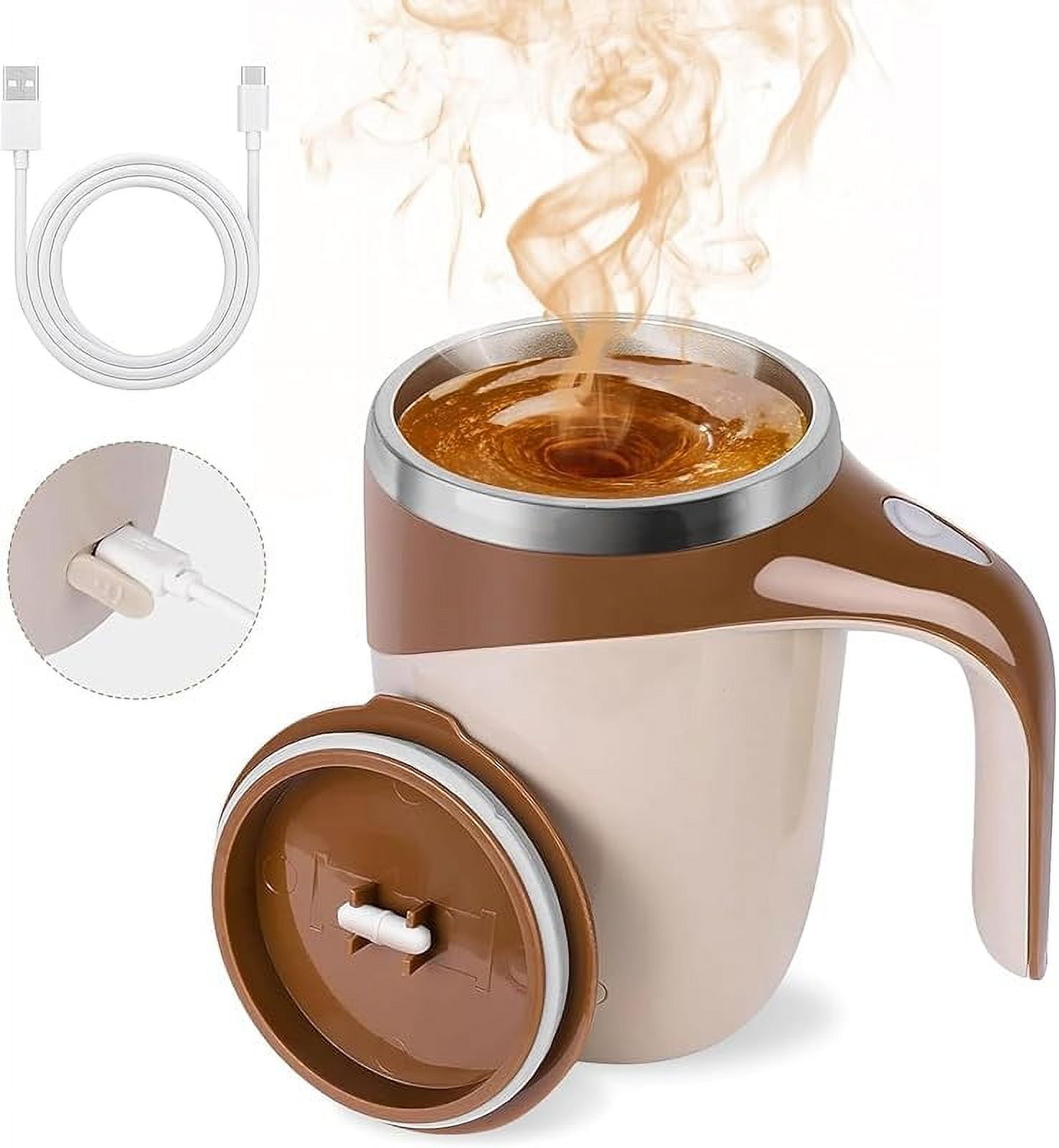 Automatic Magnetic Stirring Coffee Mug, 2025 New Magnetic Coffee ...