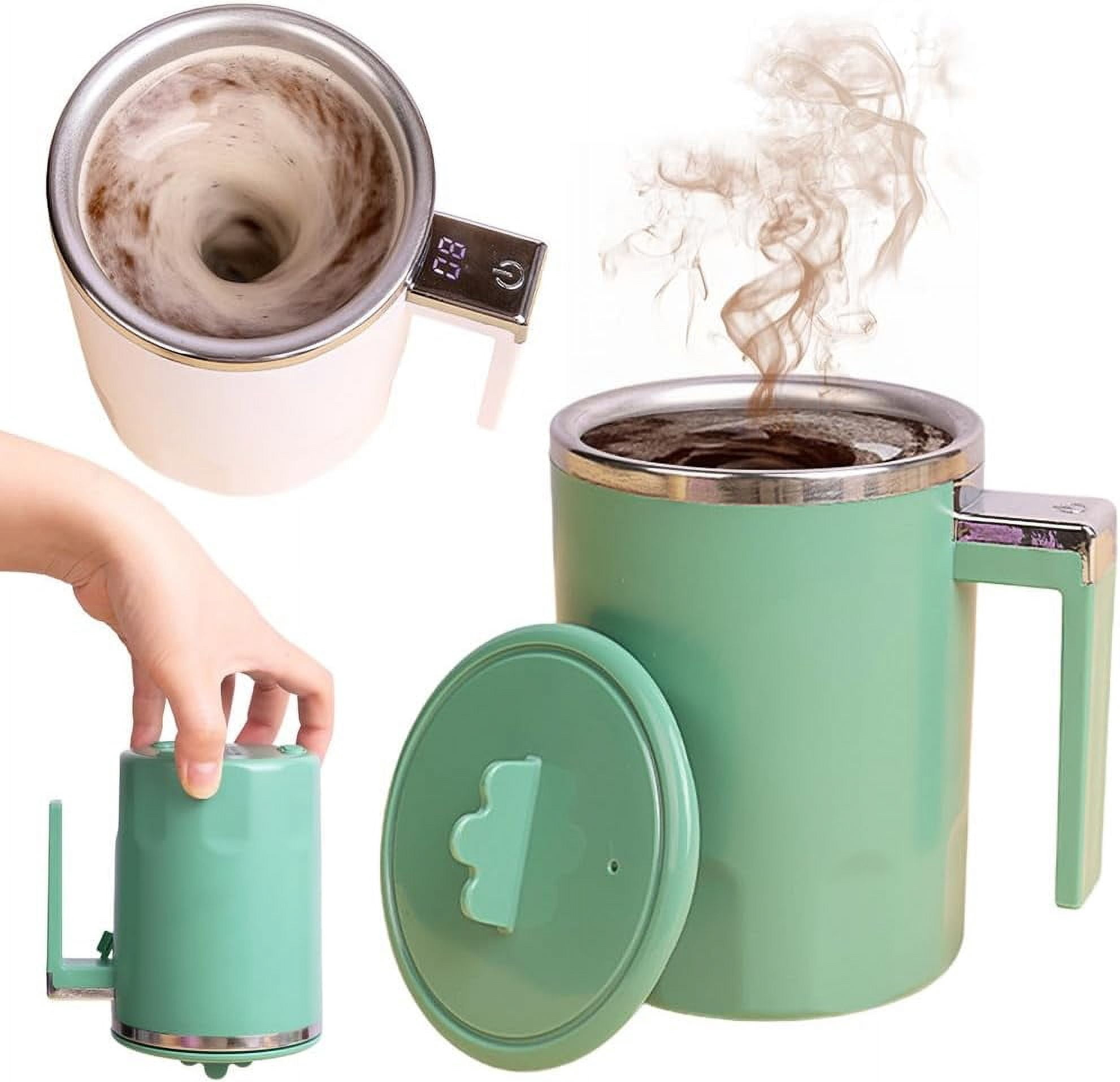 Automatic Magnetic Stirring Coffee Mug, 2025 Upgraded Self Stirring ...
