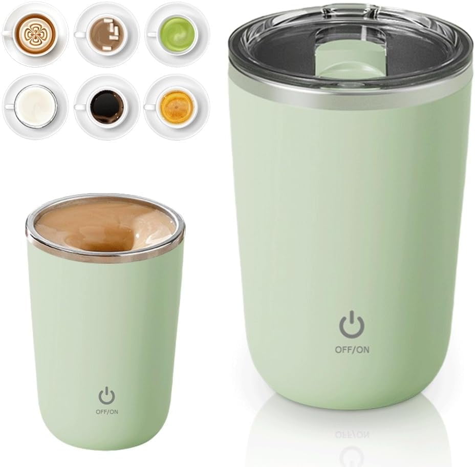 Automatic Magnetic Stirring Coffee Mug, 2025 Upgraded Magnetic Coffee ...