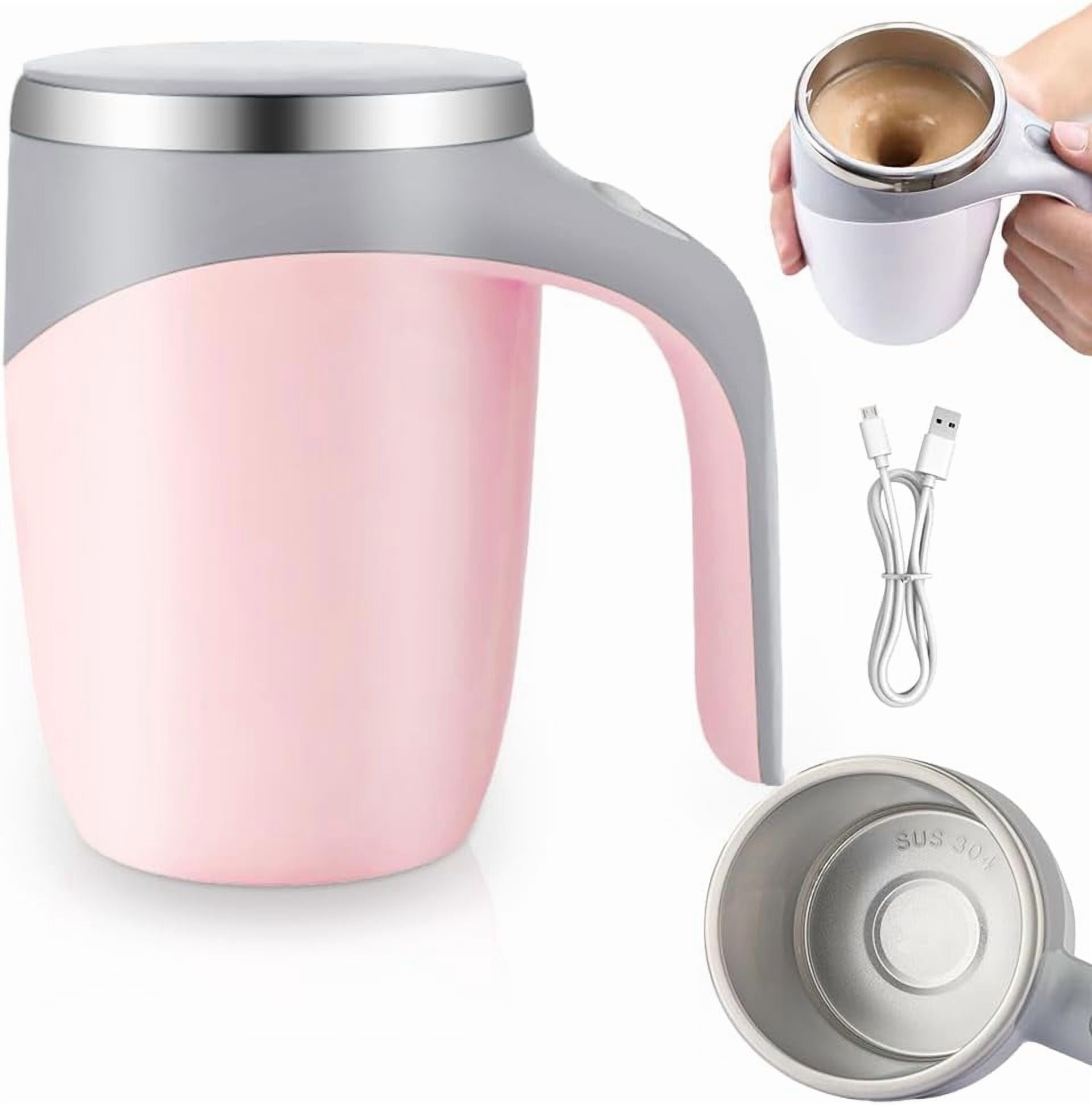 Automatic Magnetic Stirring Coffee Mug, 2026 New Self Mixing Coffee Mug ...