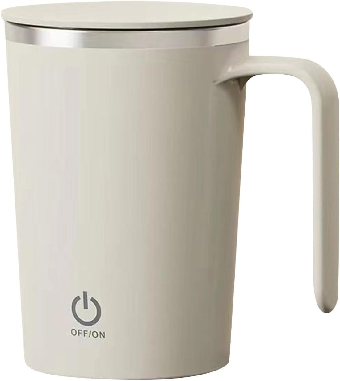 Automatic Magnetic Stirring Coffee Mug,400 ML Stainless Steel ...