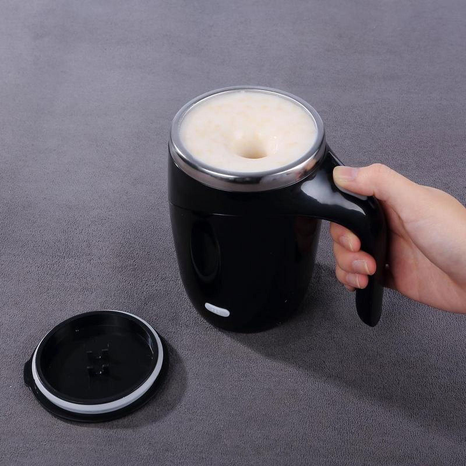 Automatic Magnetic Stirring Coffee Mug, Electric Stainless Steel Self ...