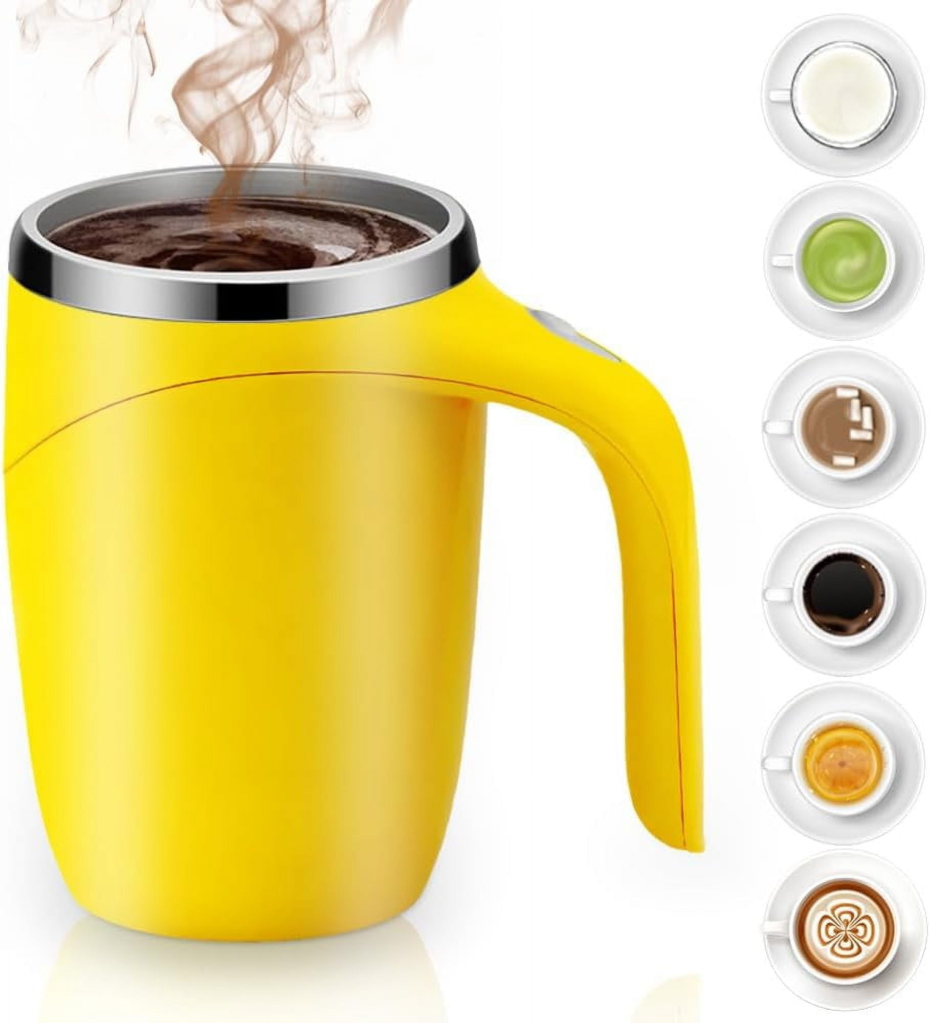Automatic Magnetic Stirring Coffee Mug, Rechargeable Self-Stirring Mug ...