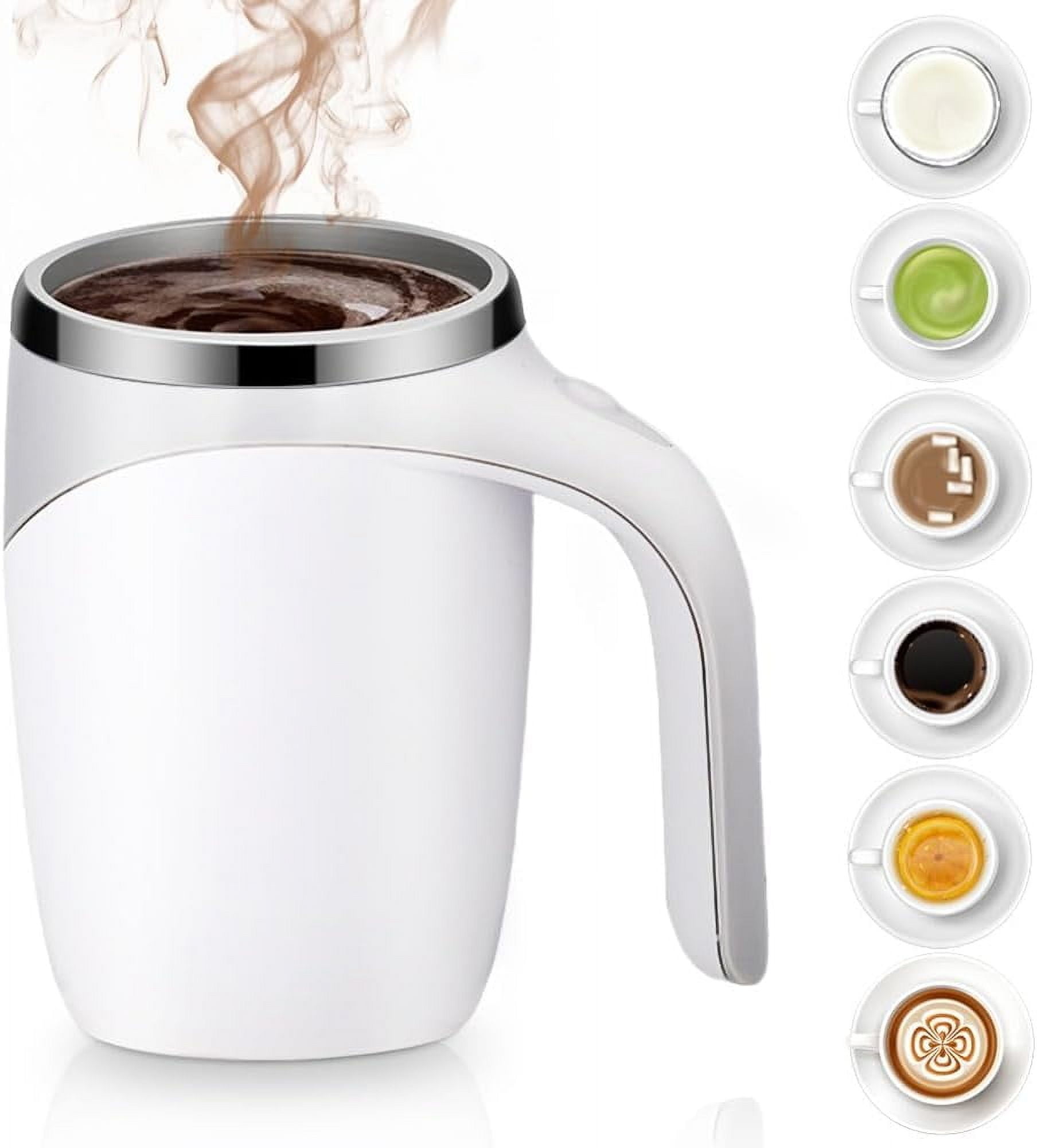 Automatic Magnetic Stirring Coffee Mug, Rechargeable Self-Stirring Mug ...