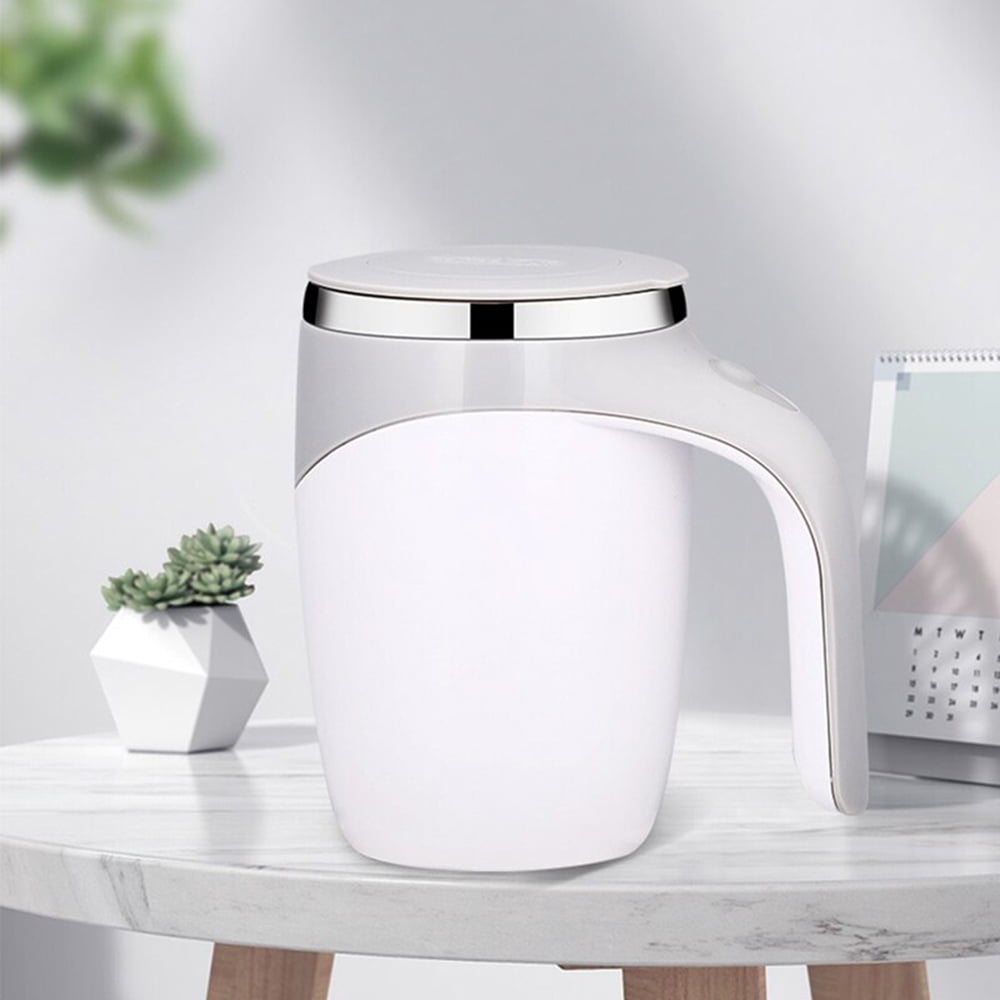Automatic Magnetic Stirring Coffee Mug, Rotating Home Office Travel ...