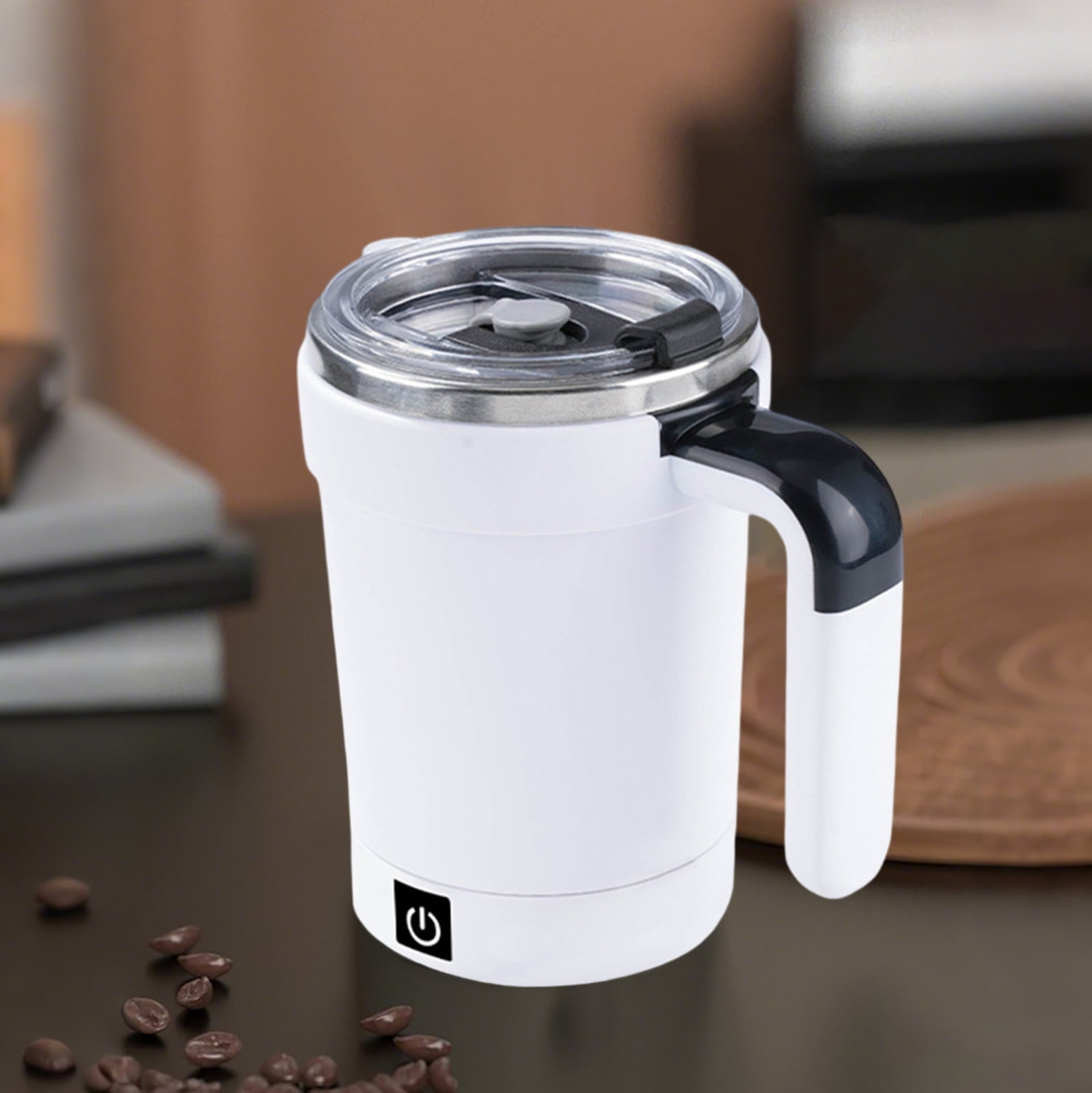 Automatic Magnetic Stirring Coffee Mug With Temperature Display, 2026 ...