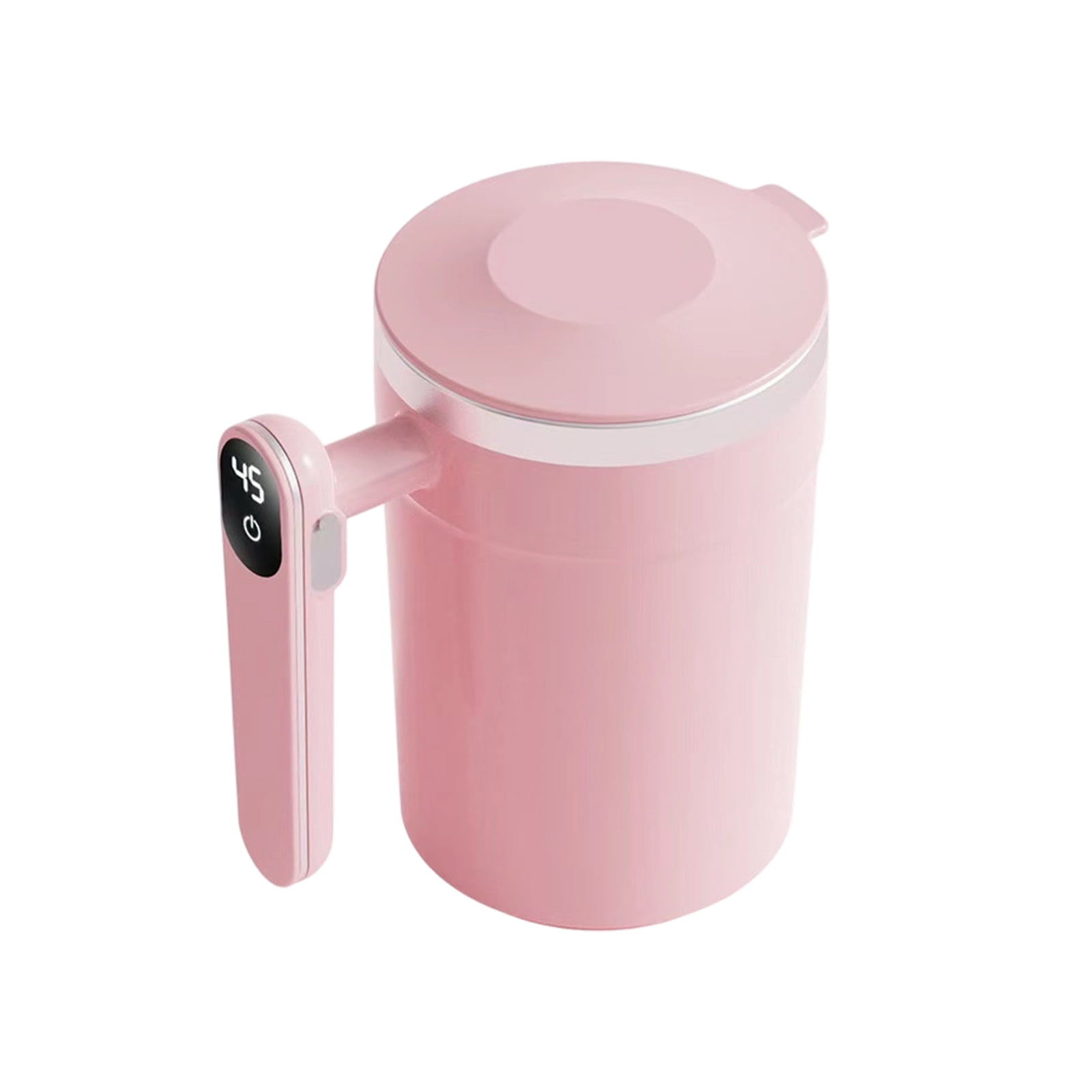 Automatic Magnetic Stirring Coffee Mug with Temperature Display ...