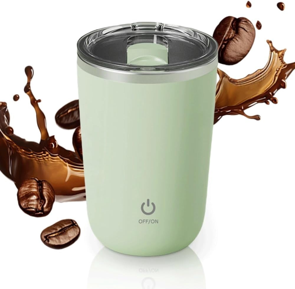 Automatic Magnetic Stirring Mug, 2025 New Self Stirring Mug, 350ml ...