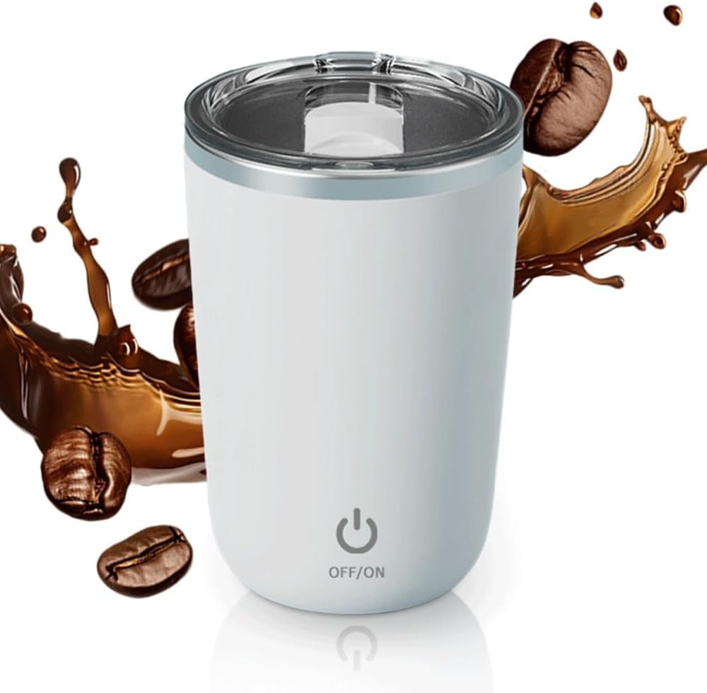 Automatic Magnetic Stirring Mug, 2025 New Self Stirring Mug, 350ml ...