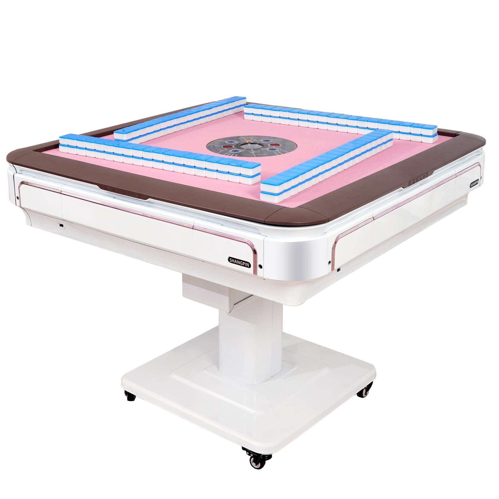 Automatic Mahjong Table 2 Sets (Blue and Green) Foldable Electric ...