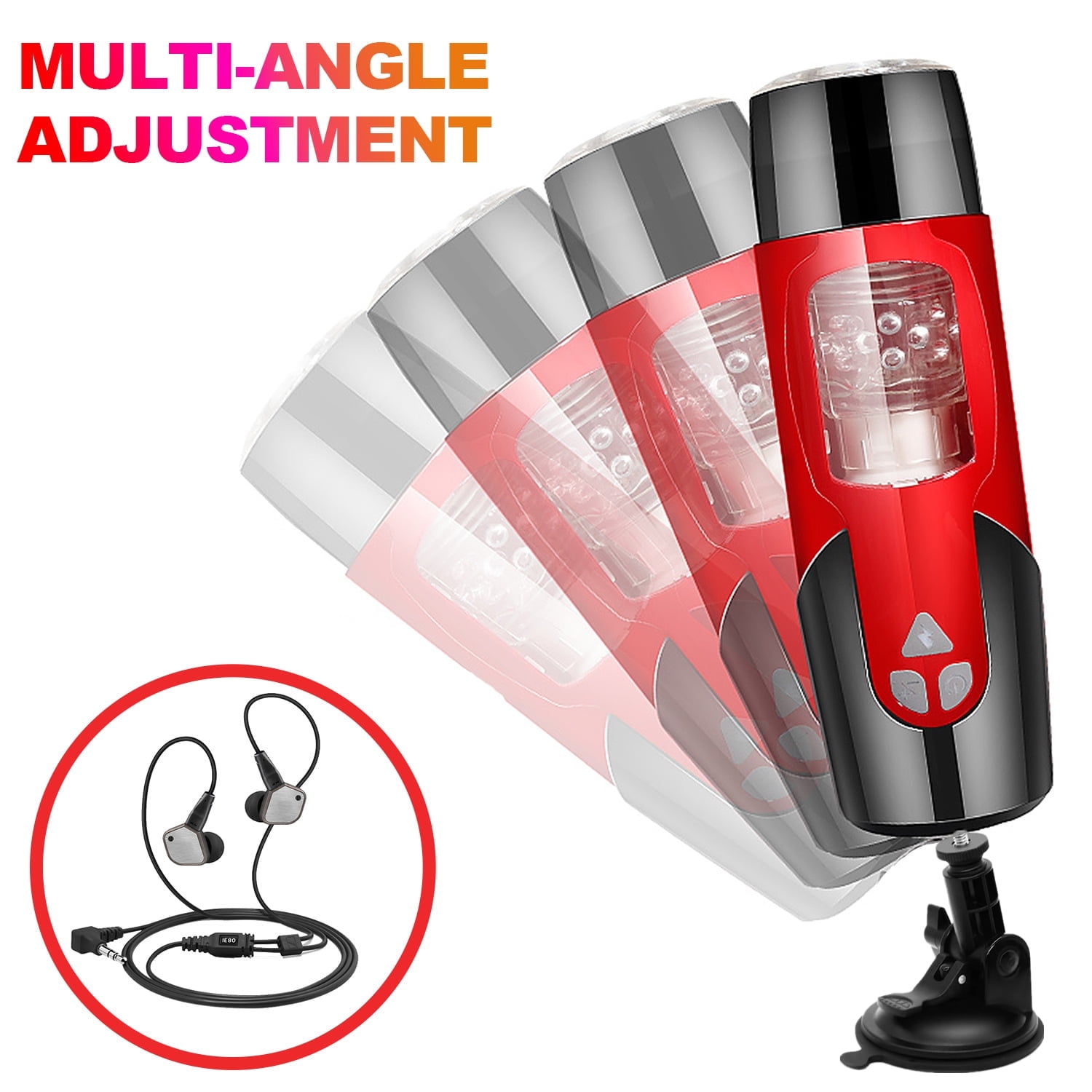 Centerel Automatic Male Masturbator Cup with 7 Thrusting & Rotating Modes for Stimulation,Adult ...