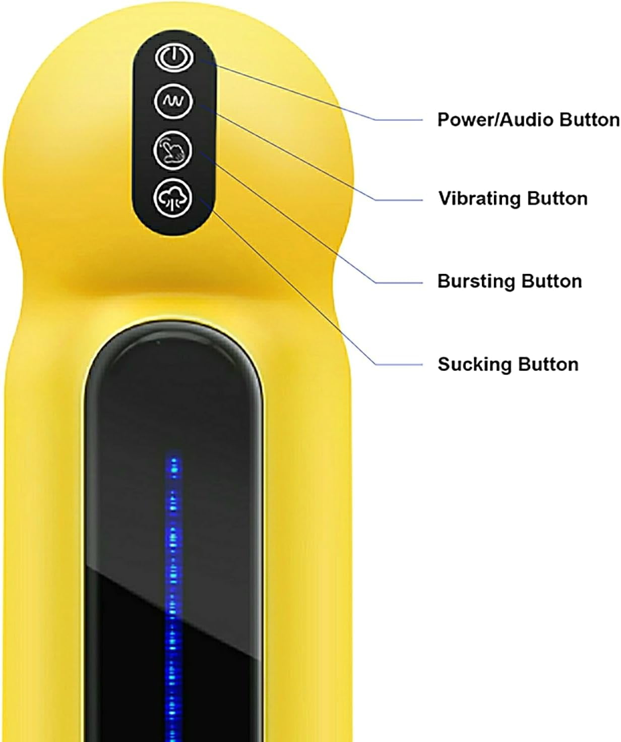 Automatic Male Masturbator Vibrator Cup Stroker Sex Toy For Men Multiple Modes Rotating And