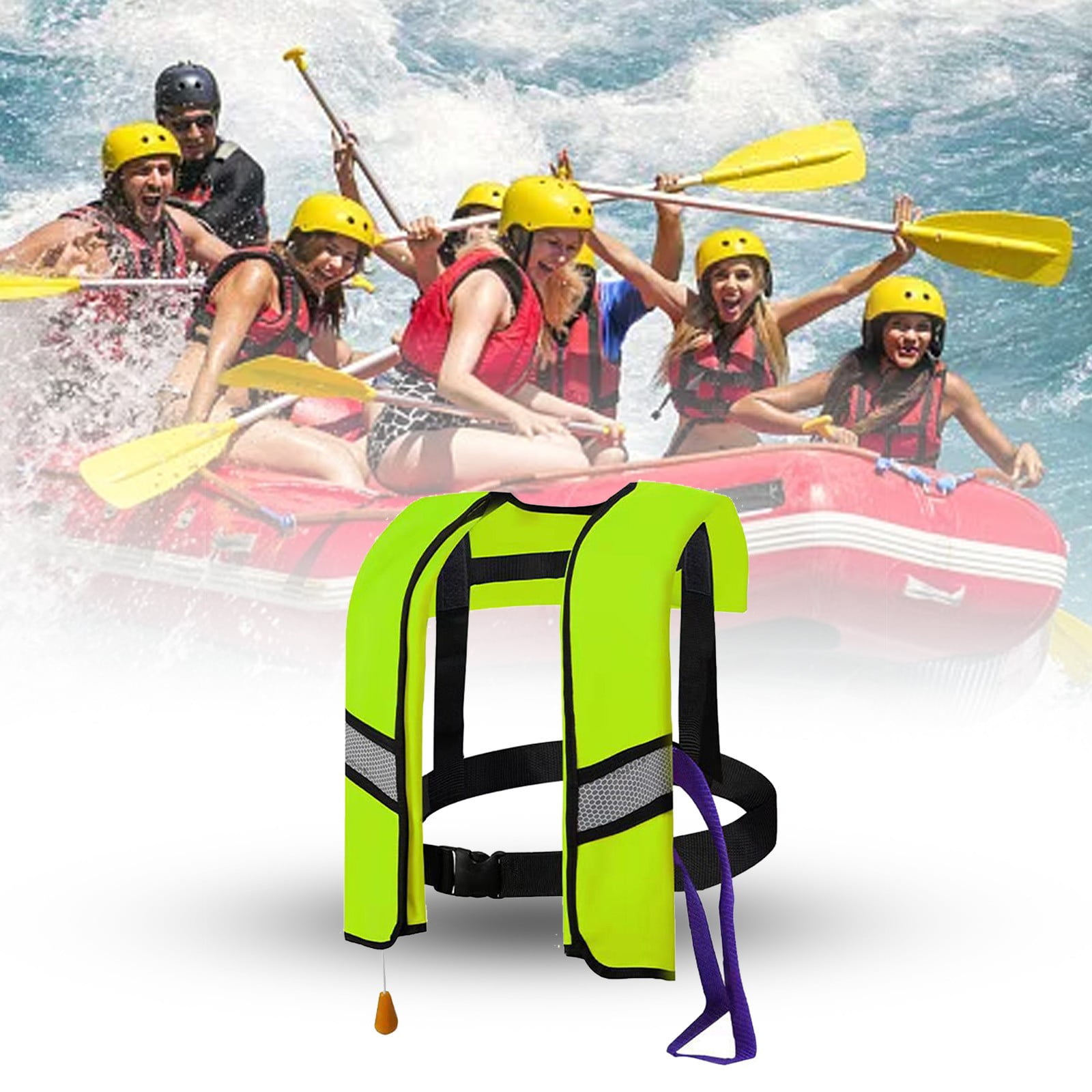 Automatic/Manual Inflatable Life Jacket Low Profile Compact Design ...