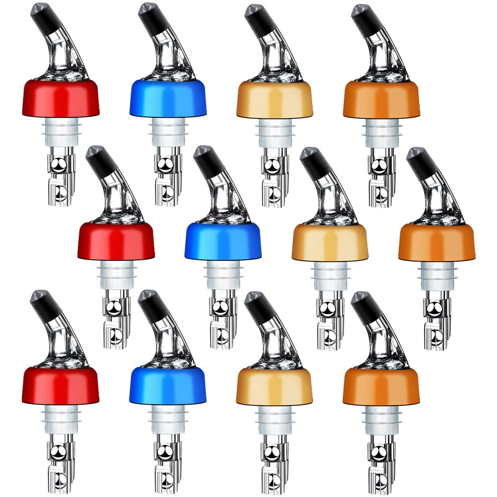 Automatic Measured Bottle Pourer - 1.5oz/45ml Quick Shot Spirit Measure ...