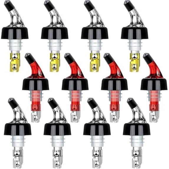 Automatic Measured Bottle Pourer - Quick Shot Spirit Measure Pourer ...