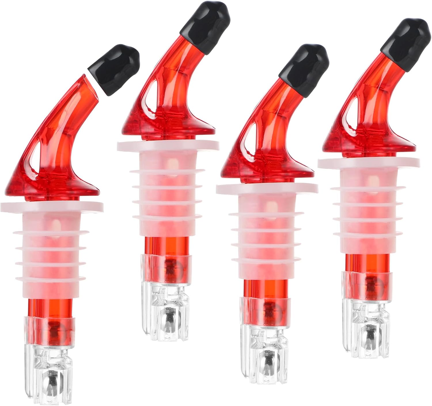 Automatic Measured Bottle Pourer - Quick Shot Spirit Measure Pourers ...