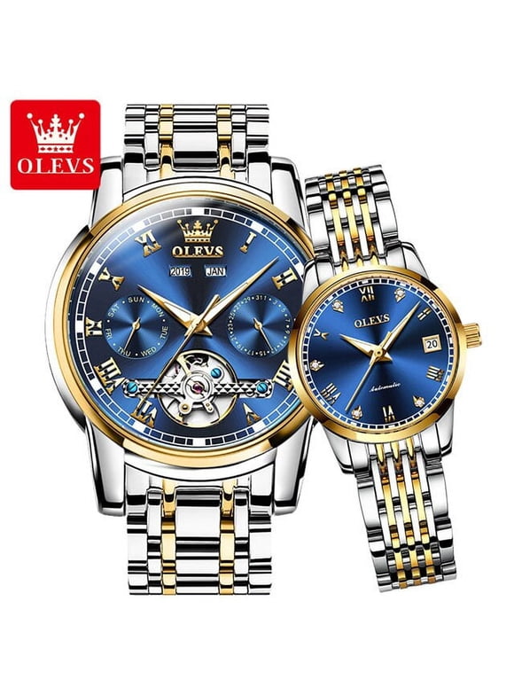 Fossils Couples Watches Set